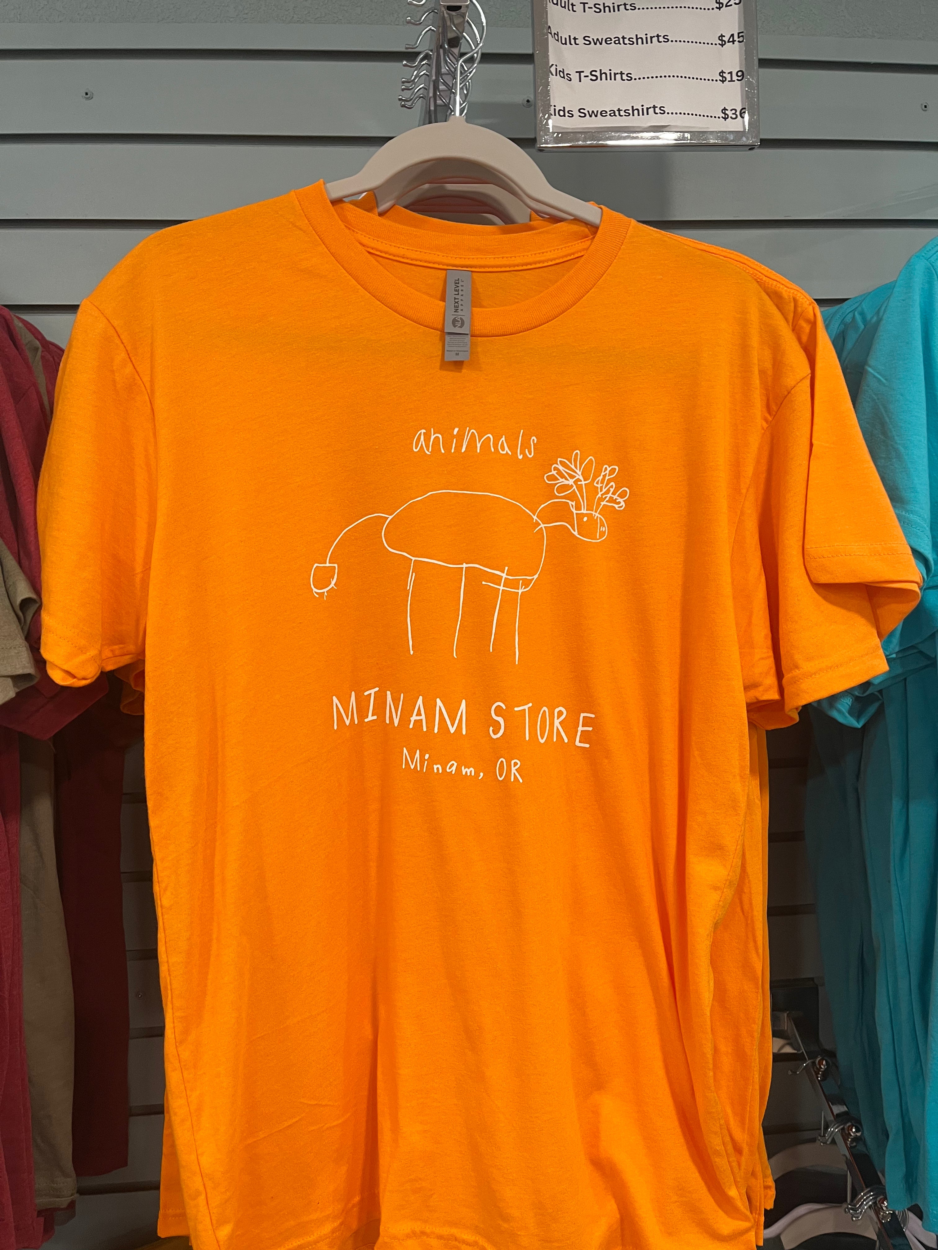 Minam Animal Logo t-shirt - Adult – Minam Store Outfitters
